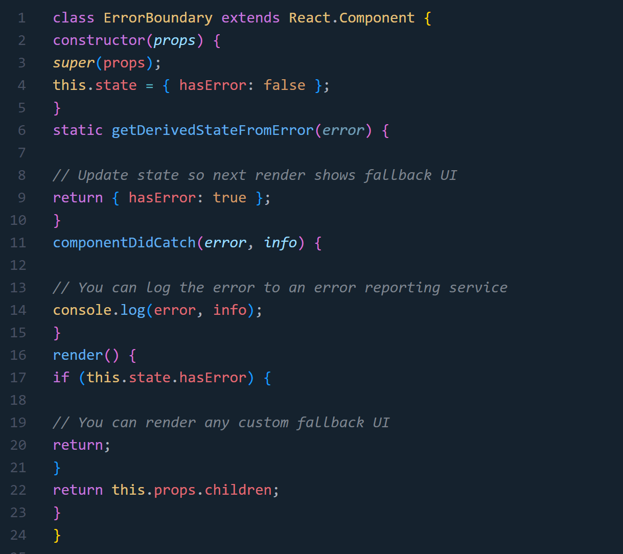 Advanced Techniques for Error Boundary Implementation in React